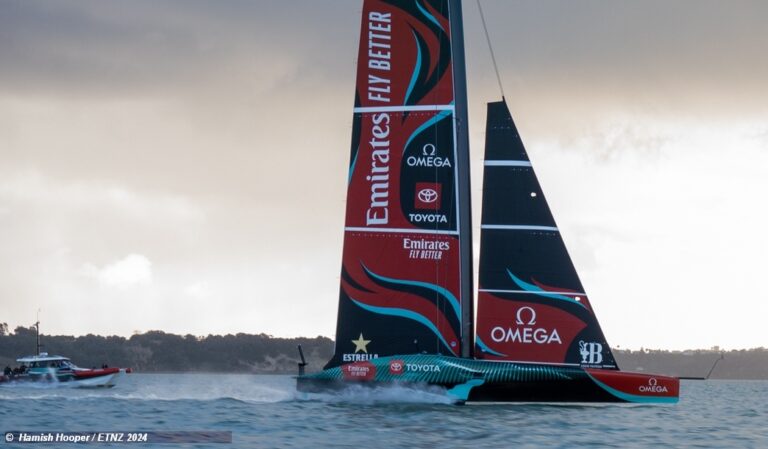 ETNZ AC75 First Sail, First Impressions – Sailweb