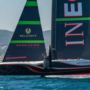 AC37 – INEOS Britannia lighting the after-burners – Sailweb