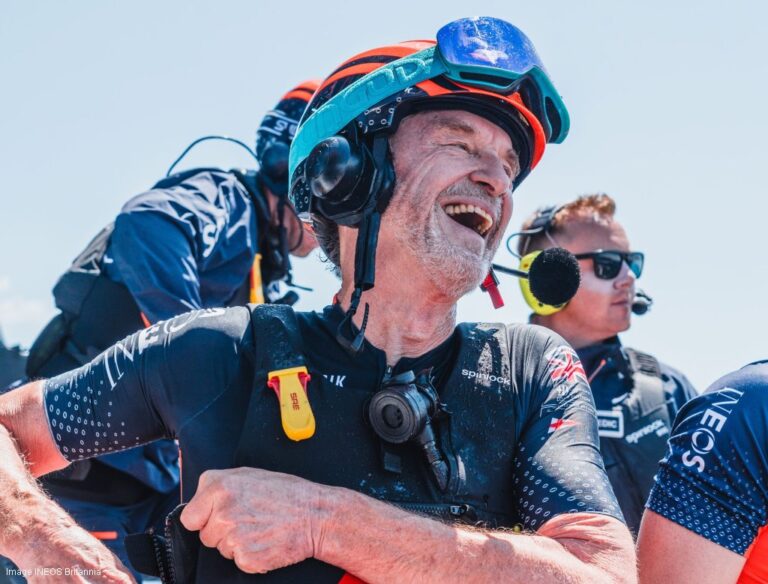 Sir Jim gets on his bike to power INEOS Britannia – Sailweb