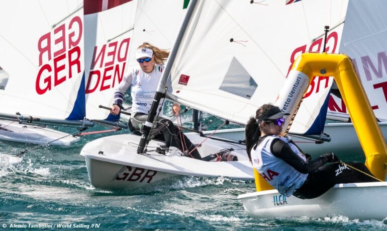 Youth Sailing Worlds – Annabelle Vines and Amelie Hiscocks lead 29er ...