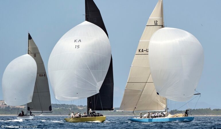 37th America’s Cup – 12-Metre Class and J-Class yachts have arrived in ...