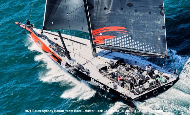 Rolex Sydney Hobart – Six hours after start Master Lock Comanche ...