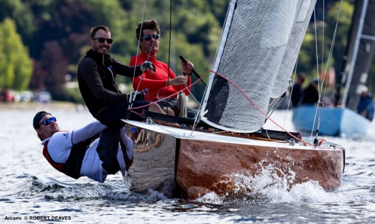 Arcano wins 5.5 Metre Austrian Open on the Traunsee – Sailweb