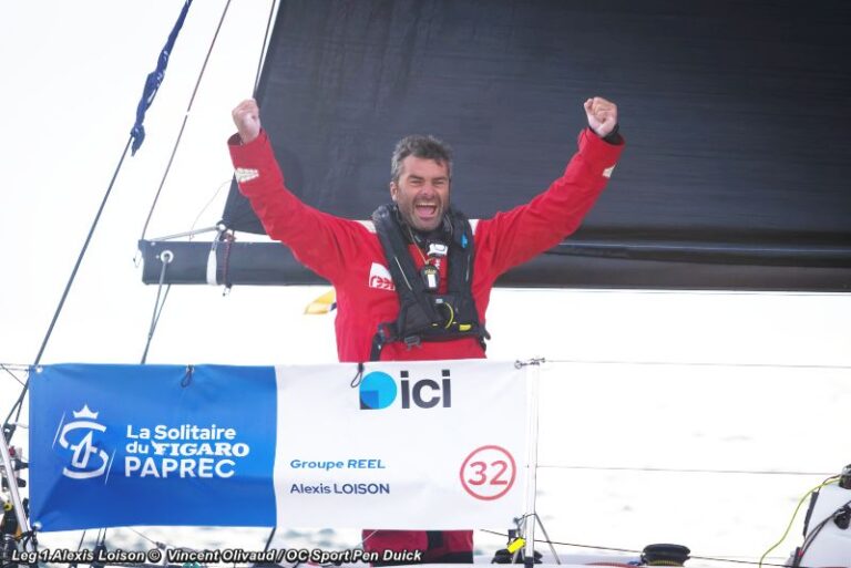 Alexis Loison wins first leg of La Solitaire du Figaro Paprec – Sailweb
