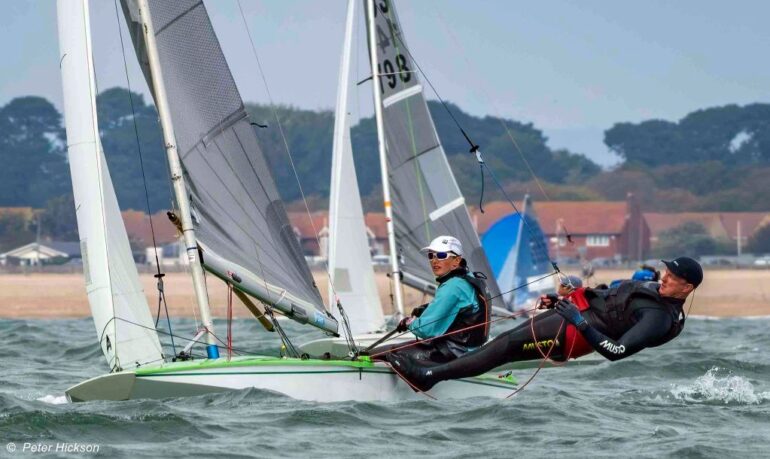 505 and Fireball Open – Day 1 at Hayling Island – Sailweb
