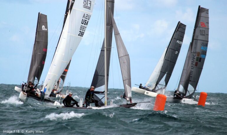 F18 World Championship 2026 – Homan and Bilston new leaders – Sailweb