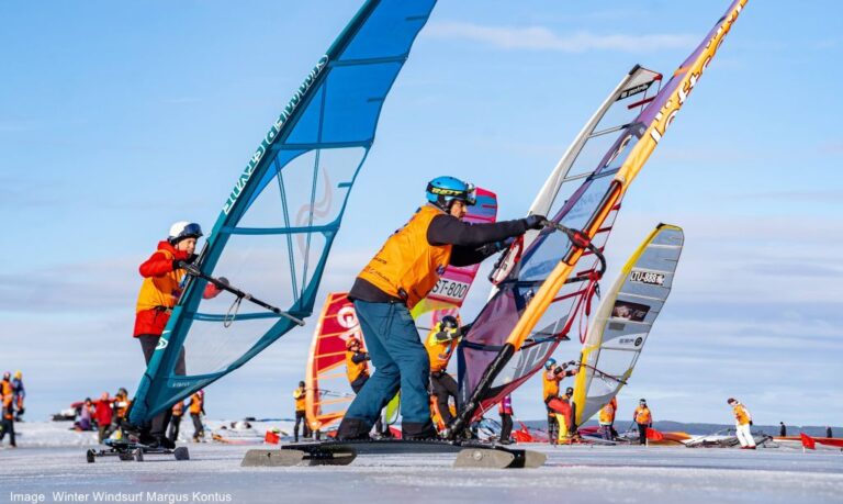 Kite, Wing and Windsurf Ice Sailing look to Winter Olympics – Sailweb