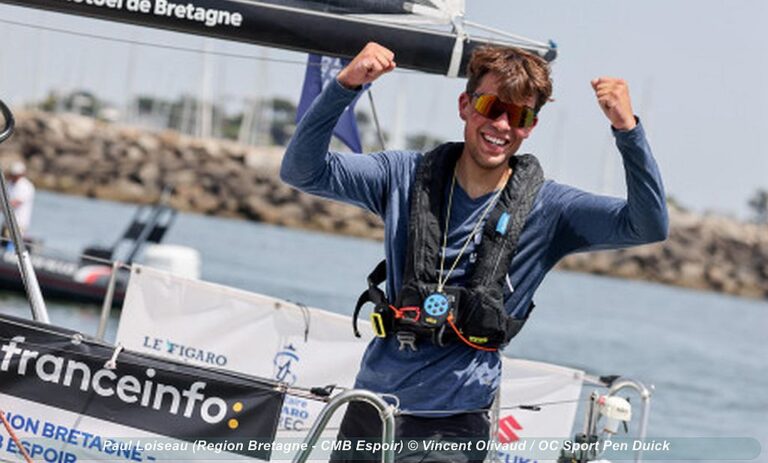 La Solitaire du Figaro Paprec Leg 2 winner Paul Loiseau – Sailweb