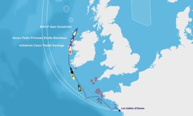 Vendée Arctique – Sam Goodchild holds lead up Irish coast – Sailweb